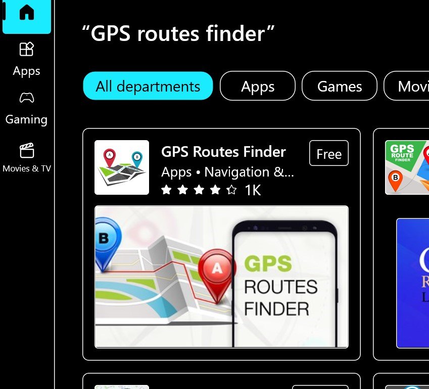 Delete GPS routes finder - Microsoft Q&A