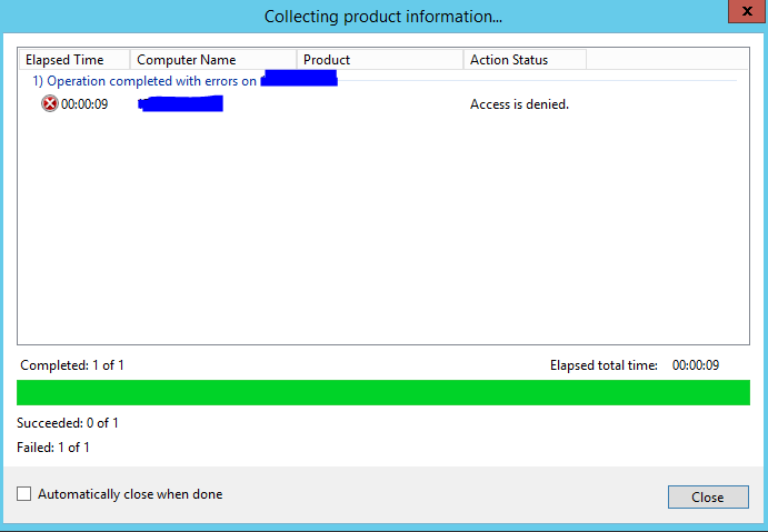 Volume Activation (VAMT) Access Denied - Microsoft Q&A