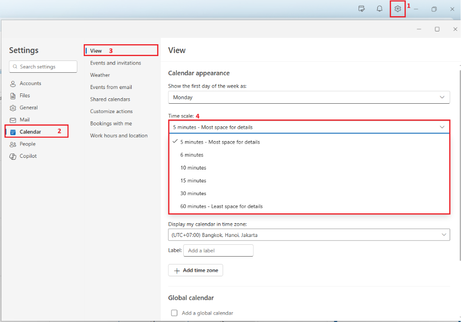 New Outlook and visible items - Microsoft Q&A