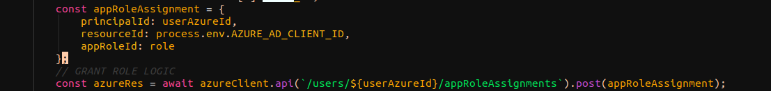 Creating AppRoles With Graph API - Microsoft Q&A