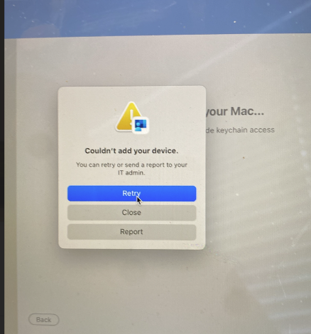 unable to add work account in personal laptop - Microsoft Q&A