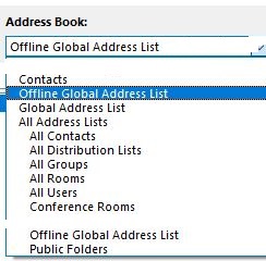 Query on Address book - Microsoft Q&A