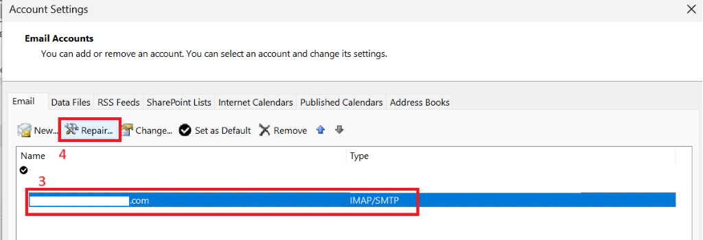 The RETR command did not succeed. Error retrieving a message. Mail server outlook.office365.com ...