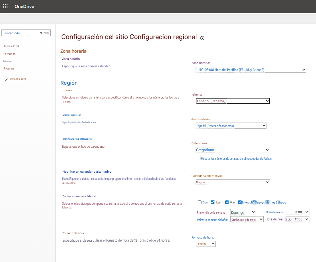Excel Online permanece en alemán a pesar de cambiar la configuración de ...