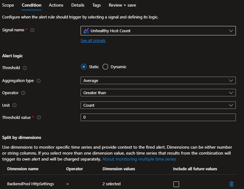 How to fix Azure App Gw Backend Health Alerts? - Microsoft Q&A
