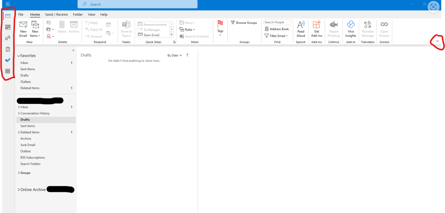 Outlook reverted to old version and it looks vintage :P uh - Microsoft Q&A