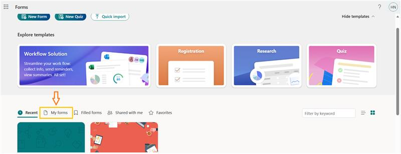 Microsoft Form responses not - Microsoft Q&A