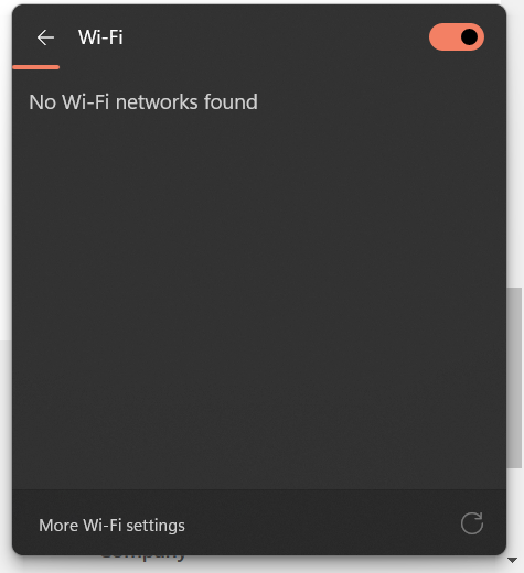 Wifi network not showing up in list of available networks - Microsoft Q&A