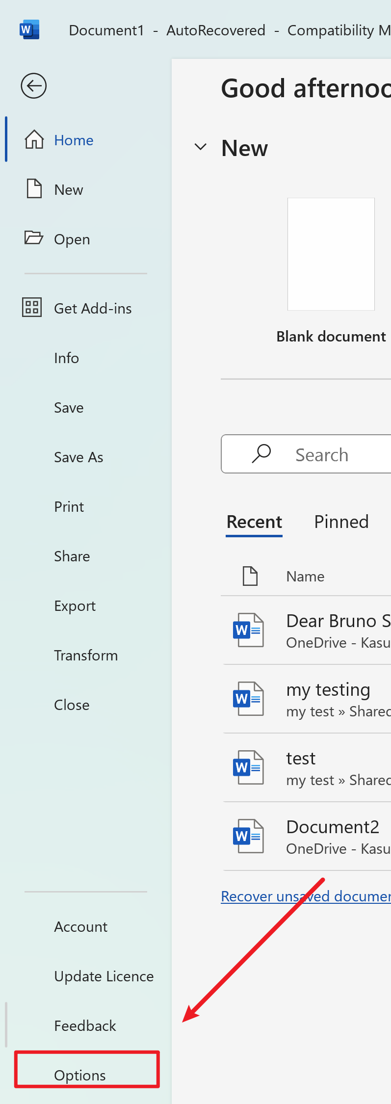 OneDrive Autosave turns off & file saves to main folder instead of ...