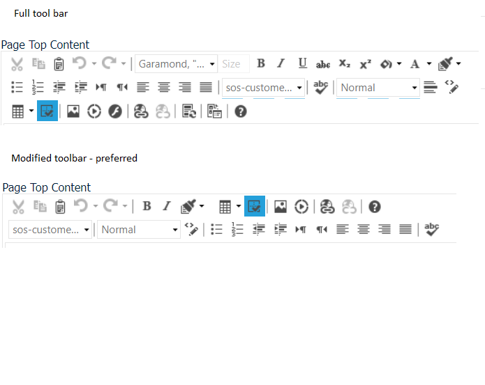 How can I modify the "Page Content" formatting ribbon in SharePoint ...
