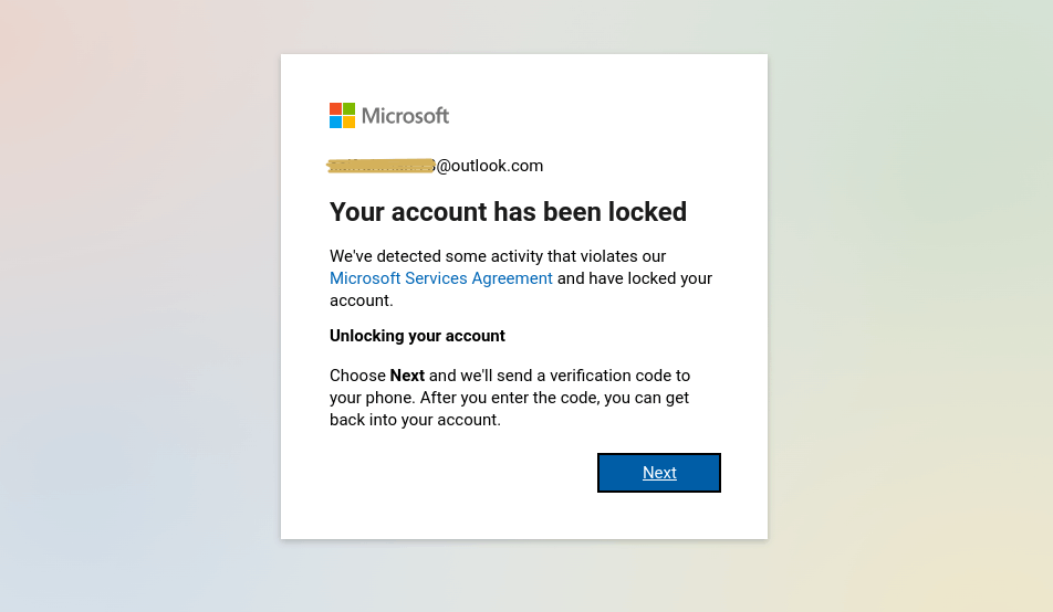 Need Help: Microsoft Account Locked and Verification Methods Not ...