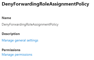 How can I assign User Role Policy (Role Assignment Policy) to a Mail-enabled security group ...