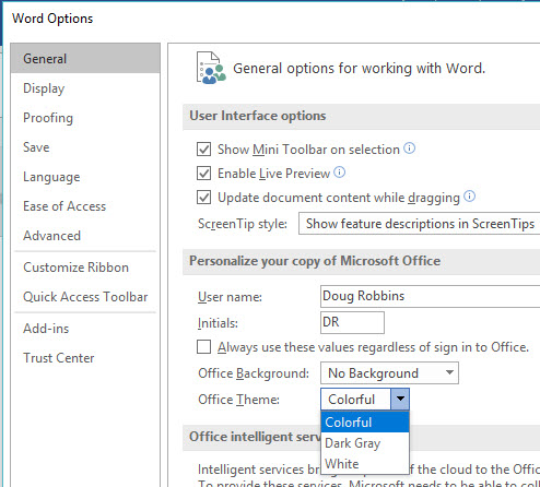 Office 365 Themes - Microsoft Q&A