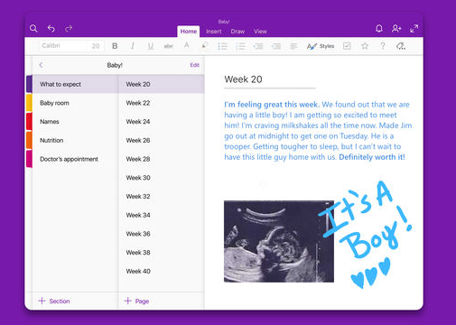 Move section bar from right to top for OneNote iPad pro - Microsoft Q&A
