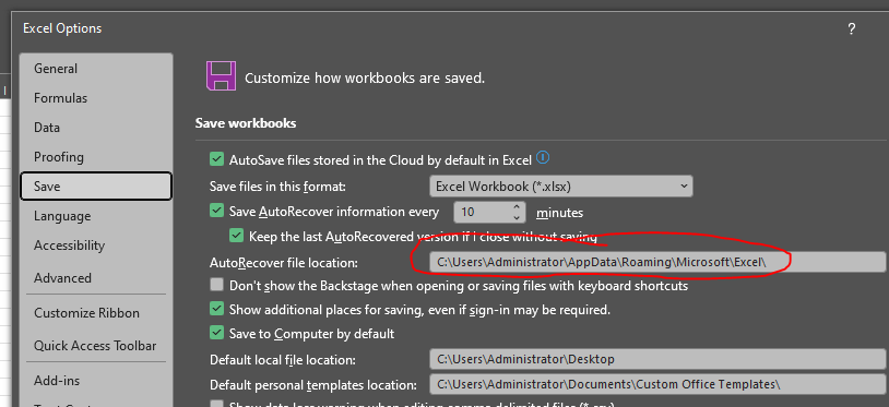 Document Recovery in Excel closed BOTH original and recovered files ...