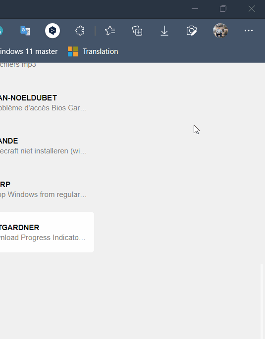 Edge Download Progress Indicator Disappears - Microsoft Q&A