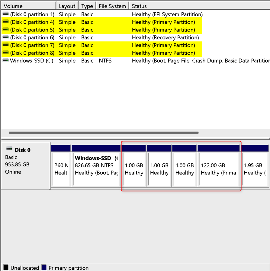 Removing linux partitions - Microsoft Q&A