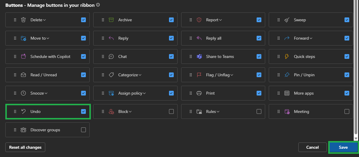 How do I undo an action quickly in New Outlook? - Microsoft Q&A