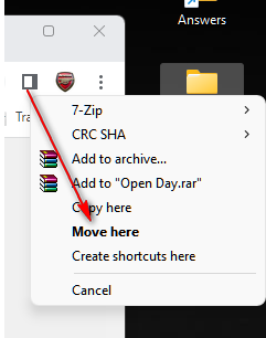 Missing Move Button - Microsoft Q&A