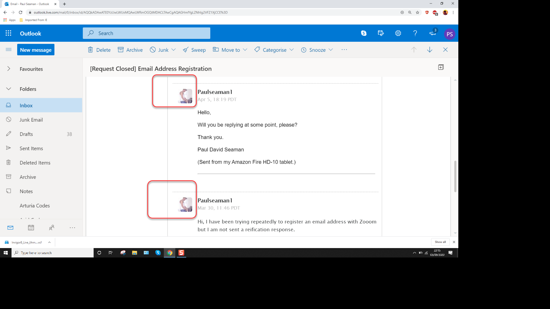RE: Outlook Avatar - Microsoft Q&A