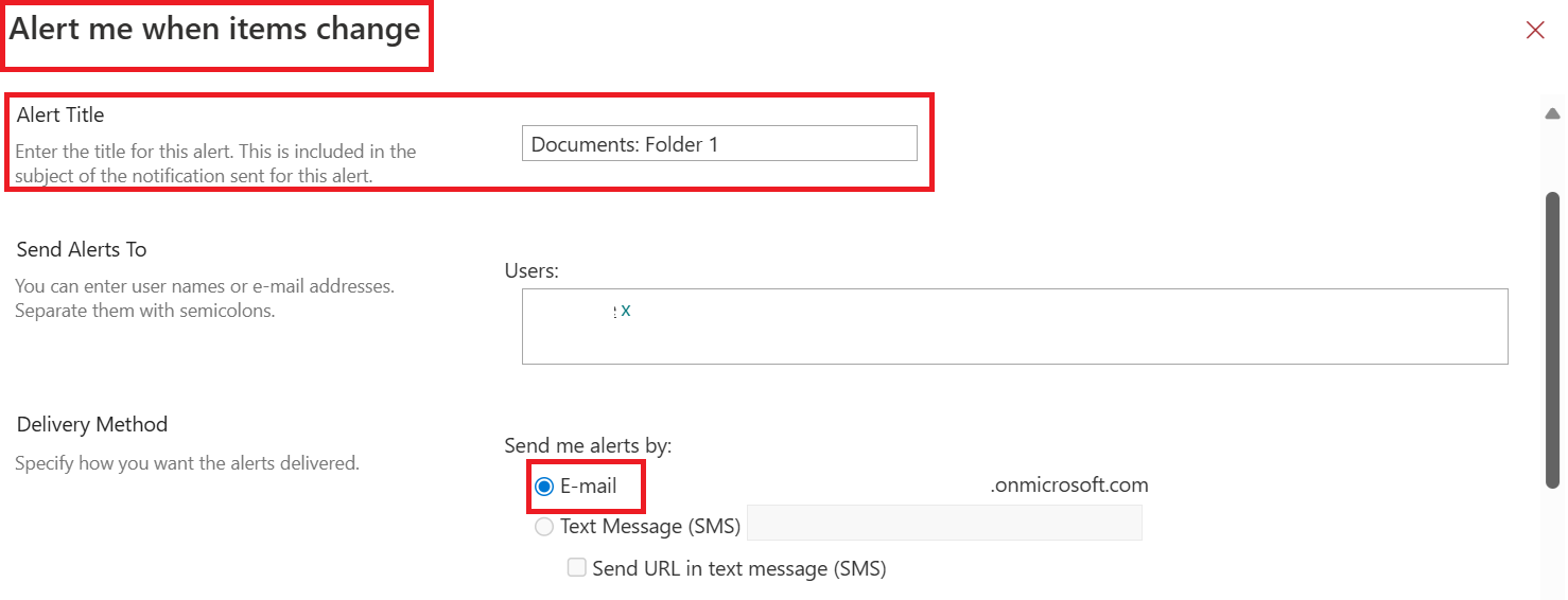 How to activate sharepoint notifications for files ? - Microsoft Q&A