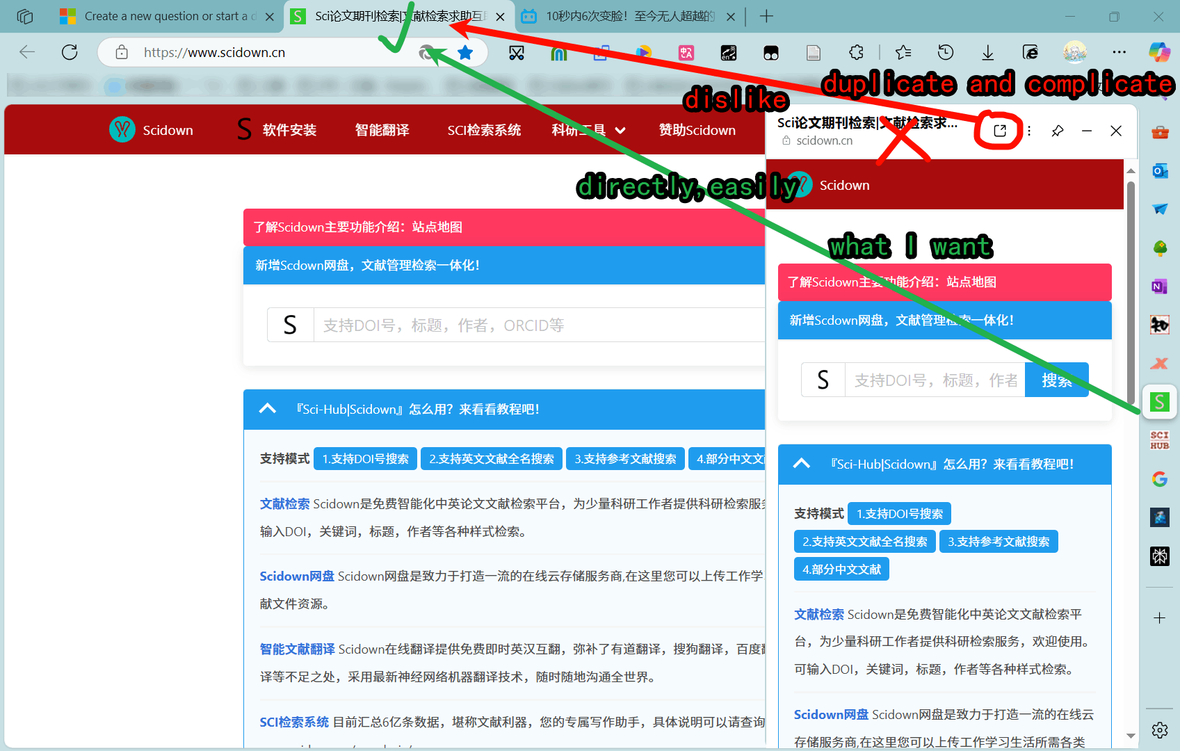 How to open a webpage from the Side Bar(edge bar) directly in the new ...