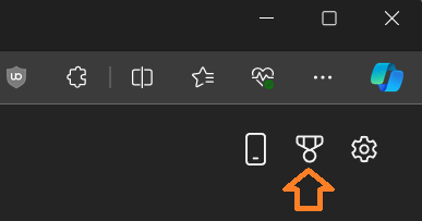 MS Edge shows Microsoft Rewards badge even after I have turned off ...