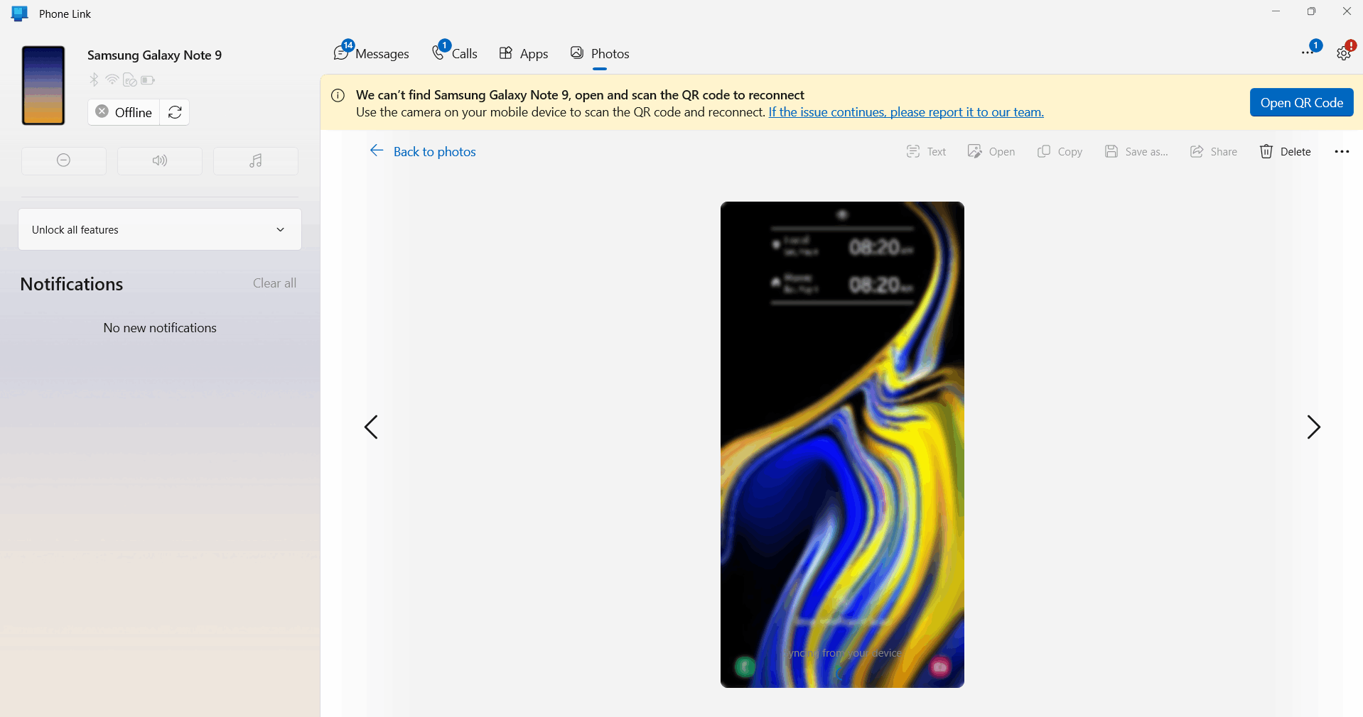 Finding Location for Phone Link Cached Data Without Mobile - Microsoft Q&A
