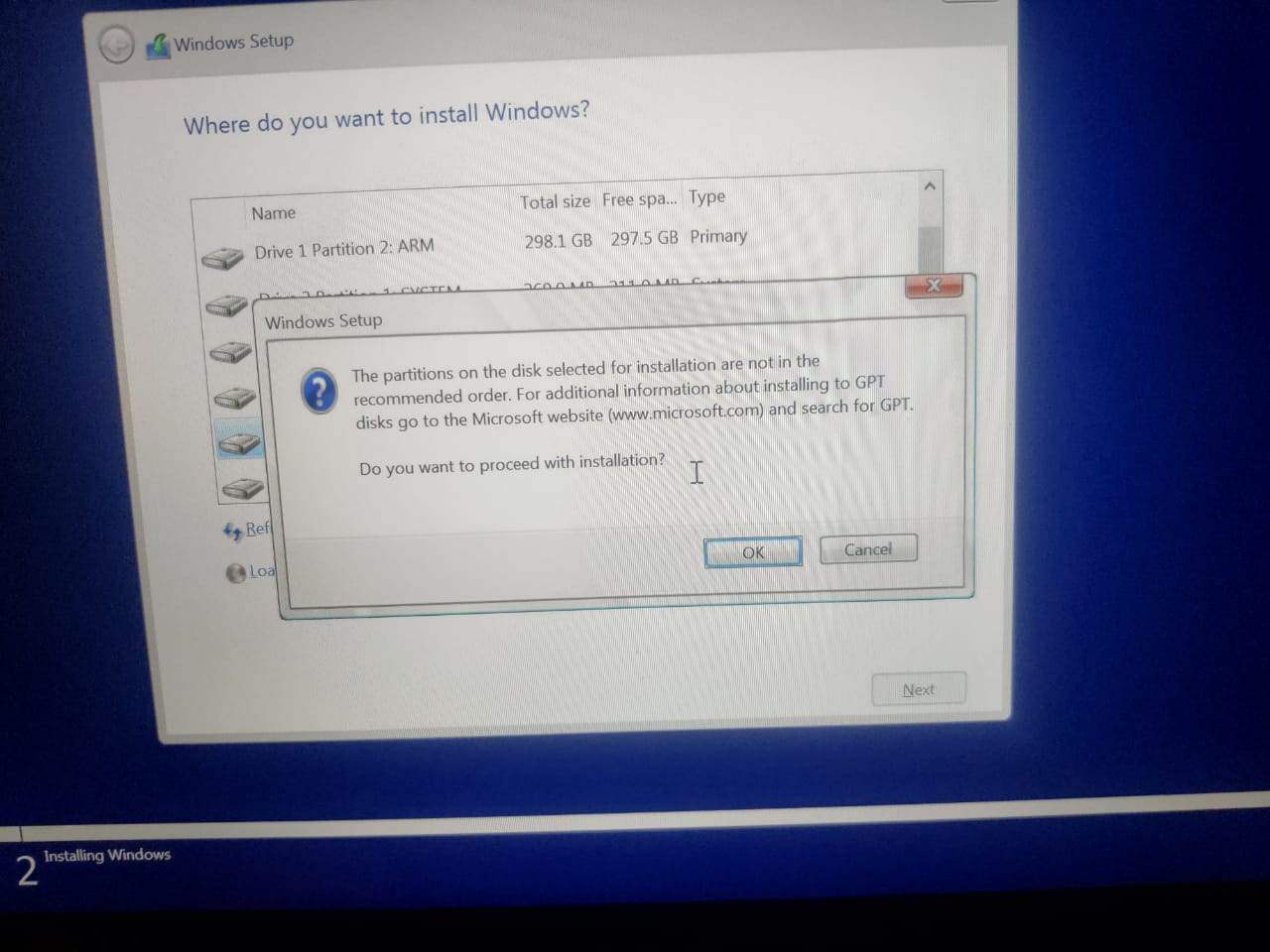 WINDOWS 10 INSTALLATION - Microsoft Q&A