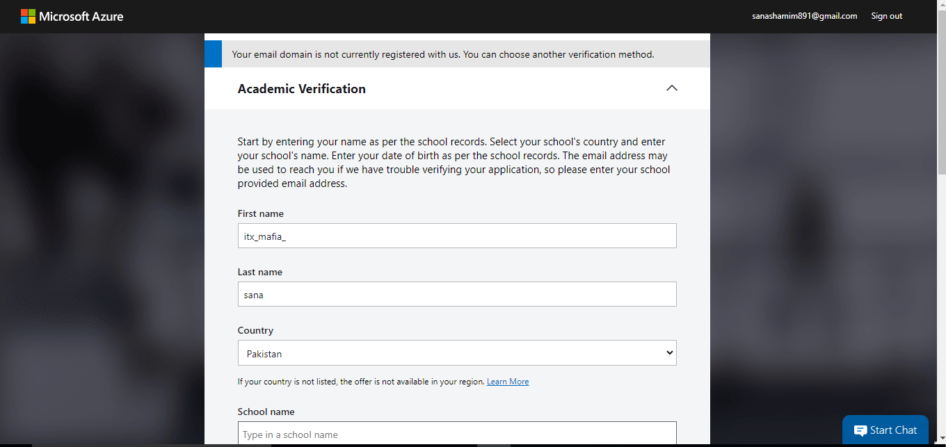 student account issue - Microsoft Q&A