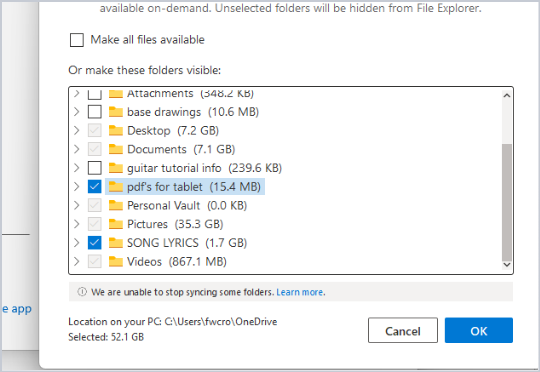 camera roll folder and contents disappeared while checking settings in ...