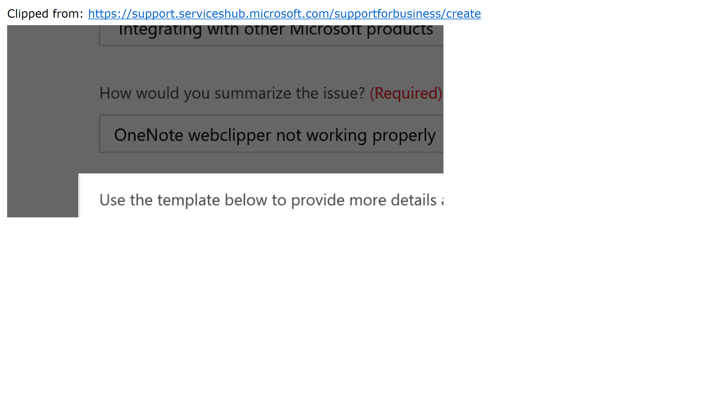 OneNote Web Clipper stopped working - Microsoft Q&A