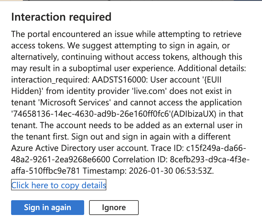 eu details with tenant id - Microsoft Q&A