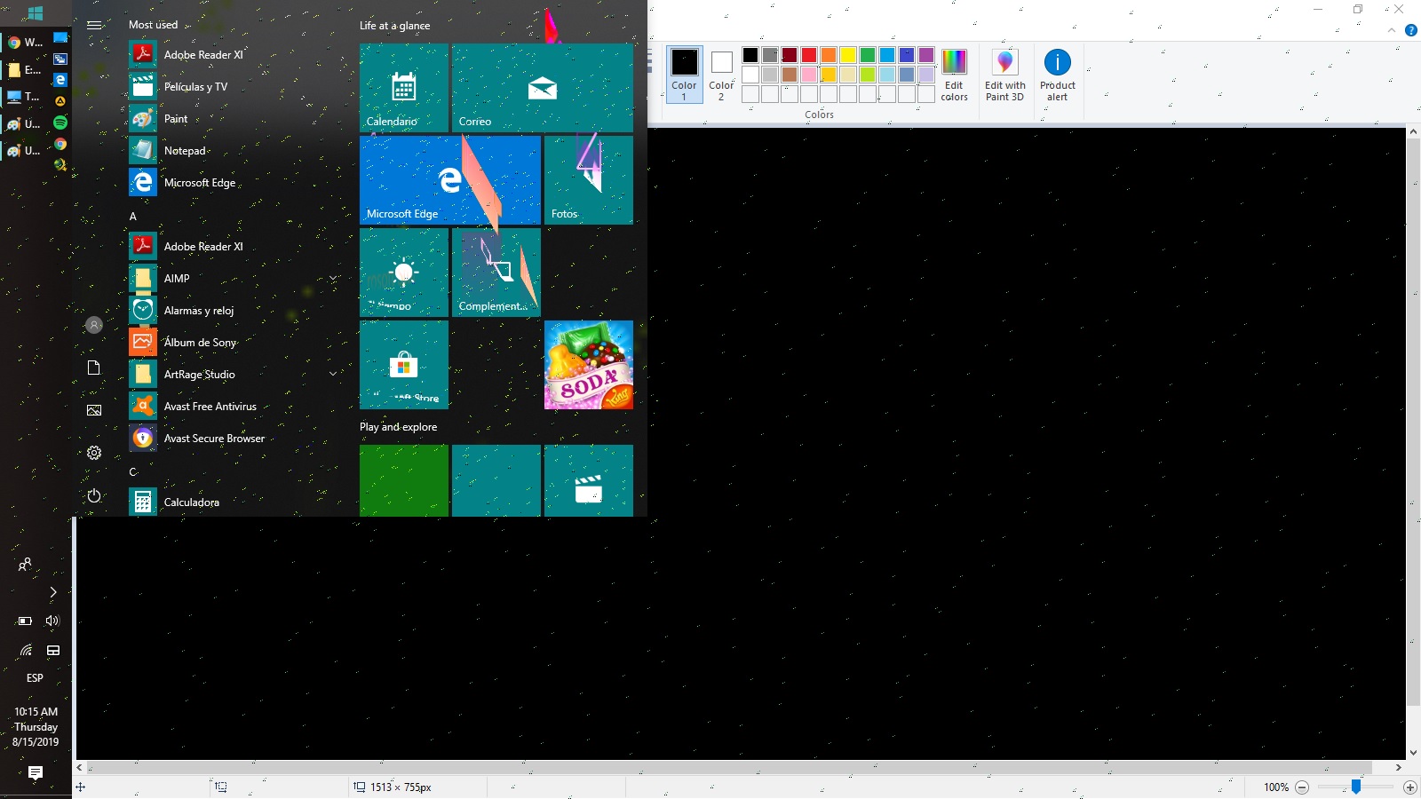 Windows 10 • Pixeles blancos en toda la pantalla. - Microsoft Q&A