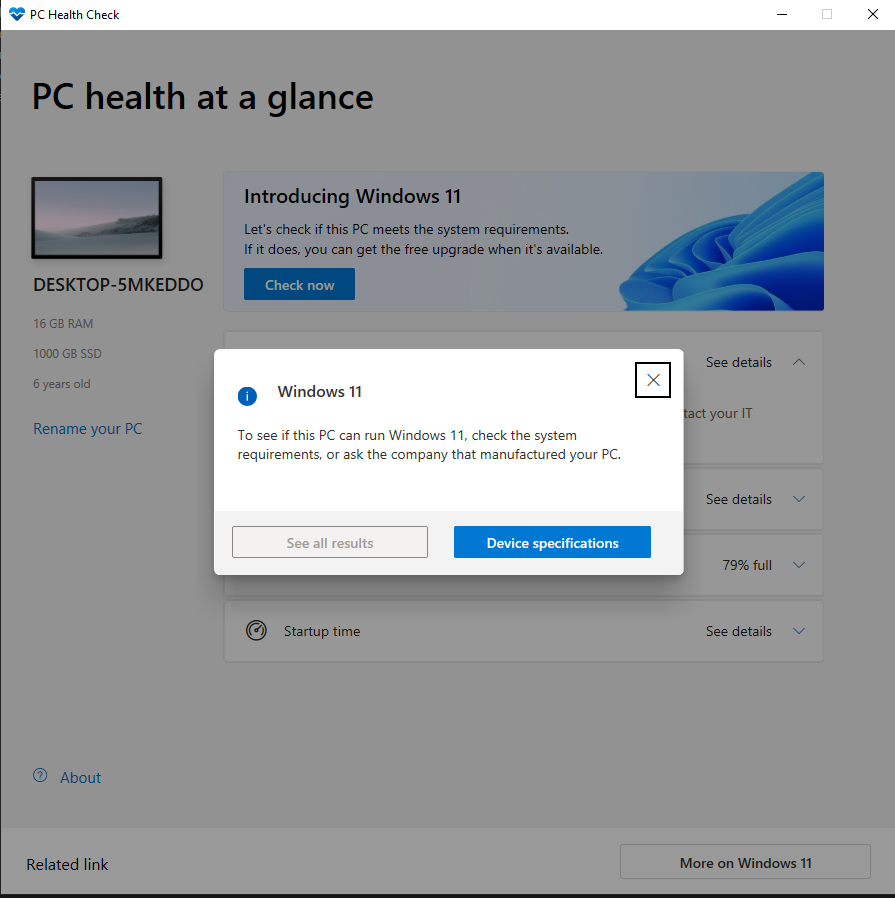 Cannot upgrade to windows 11 with update assistant - Microsoft Q&A