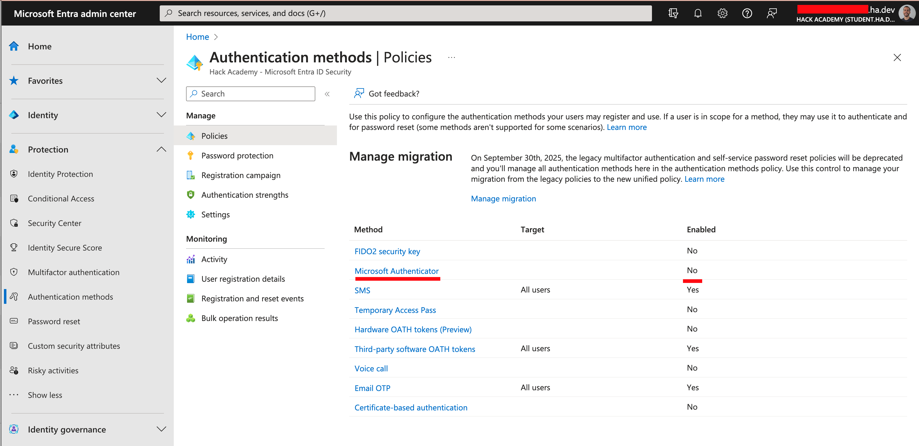 Microsoft Teams - Remove "Microsoft Authenticator" from "Keep your ...