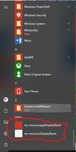 what is ms-resource:displayname and ms-resource:appdisplayname - Microsoft Q&A