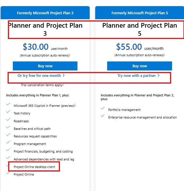 Microsoft Project Desktop Trial Version? - Microsoft Q&A