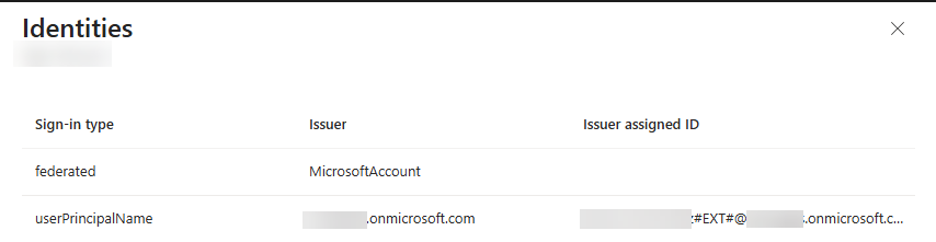 Microsoft Account login (live.com) identity provider is not linking the ...