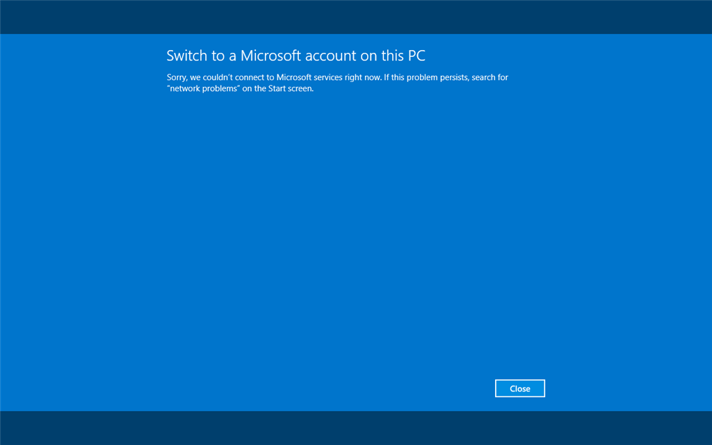 Account login problem on windows 8.1 - Microsoft Q&A