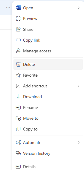 How to delete excel files - Microsoft Q&A