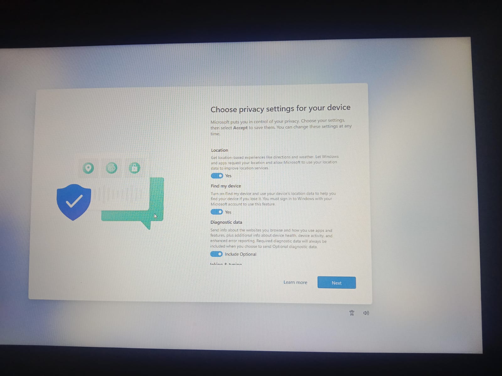 The "Choose Privacy Settings" Screen keeps coming up at start-up. How ...