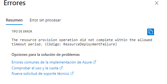 Error al realizar la implementación en Container Insights - Microsoft Q&A