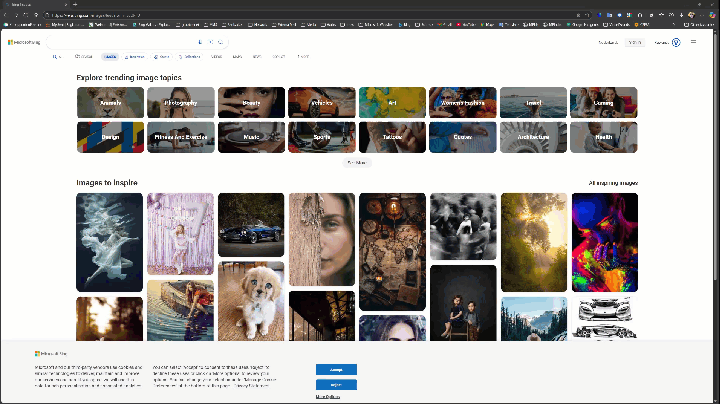 Bing Image search: Search image disappears and cannot be accessed ...