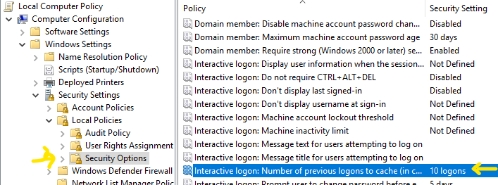 Unable to login on domain joined laptop when not in the domain ...