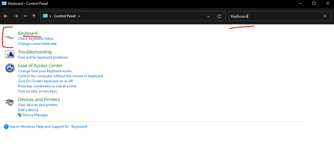 Cursor highlight delay adjustment - Microsoft Q&A