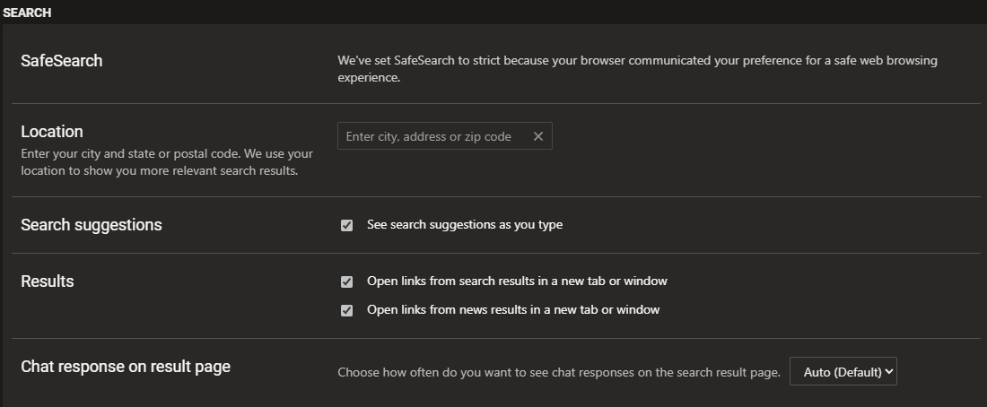 How do I change SafeSearch settings? - Microsoft Q&A