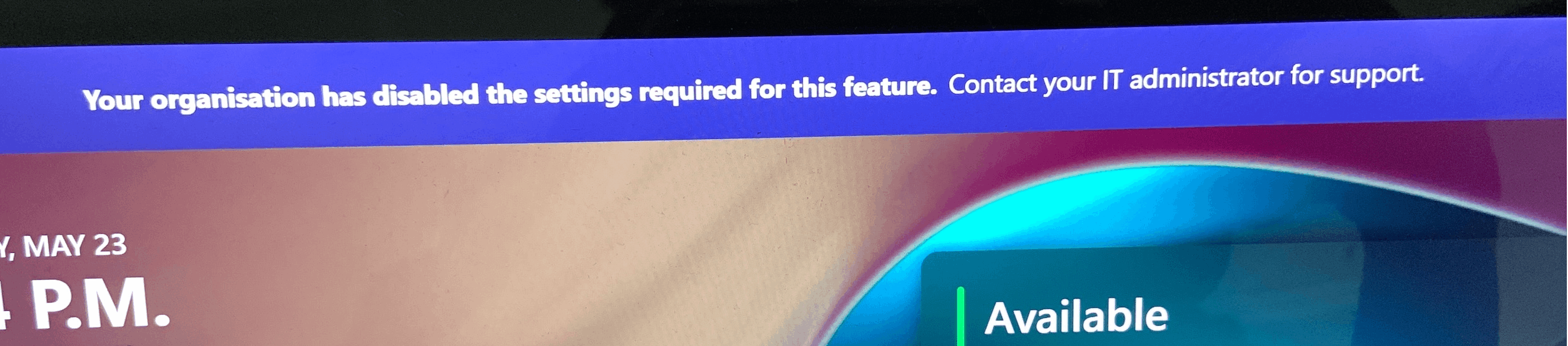 HDMI screen share not working after update rally bar using logitech sync app - Microsoft Q&A