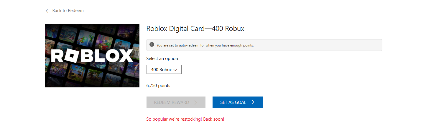 So popular we're restocking! Back soon! - Microsoft Q&A