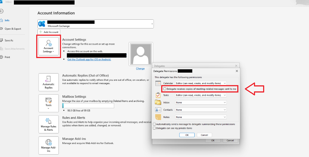 Meeting room delegate is included in the meeting - Microsoft Q&A